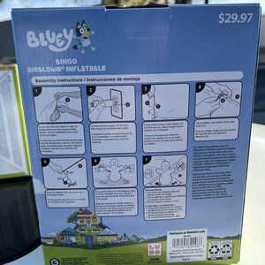 Gemmy | Holiday | 5 Gemmy Bluey Bingo Airblown Yard Inflatable Lights ...